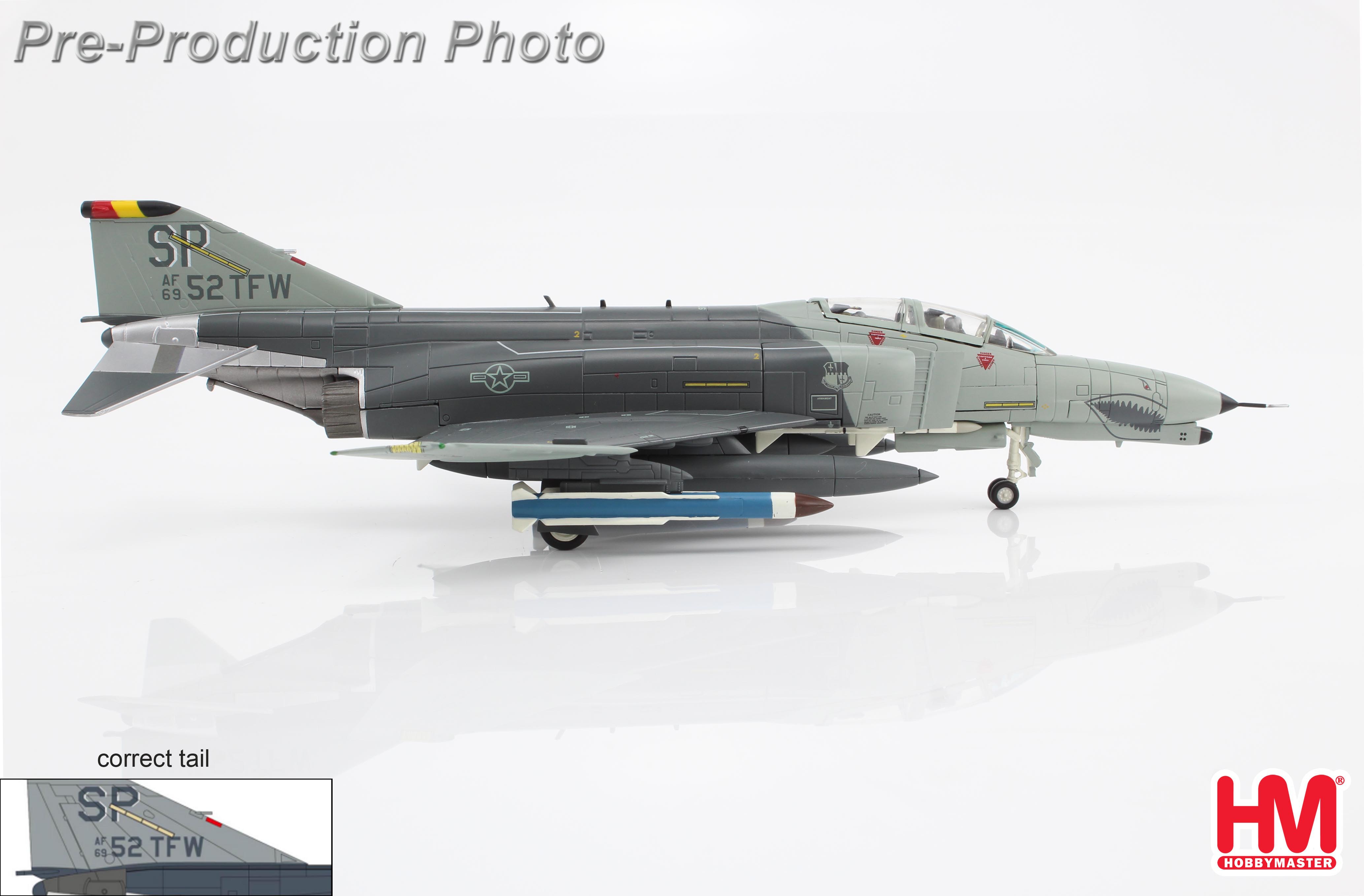 F 4g Wild Weasel 69 7582 52nd Tfw Spangdahlem Ab Germany 1988